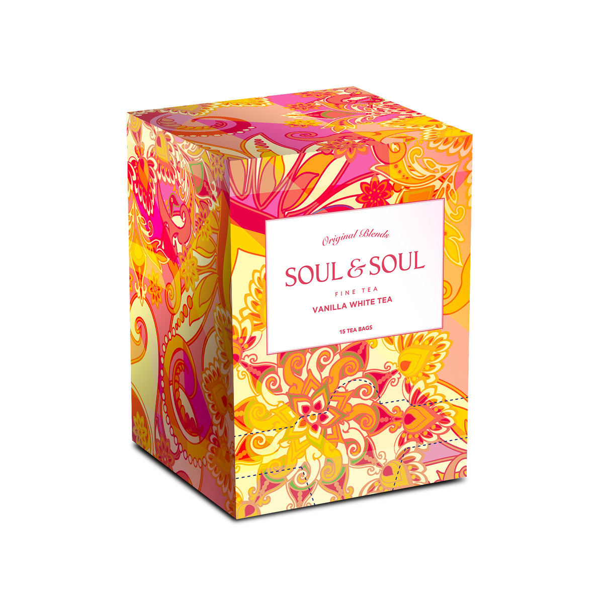 Vanilla White Tea Pyramids – SOUL&SOUL